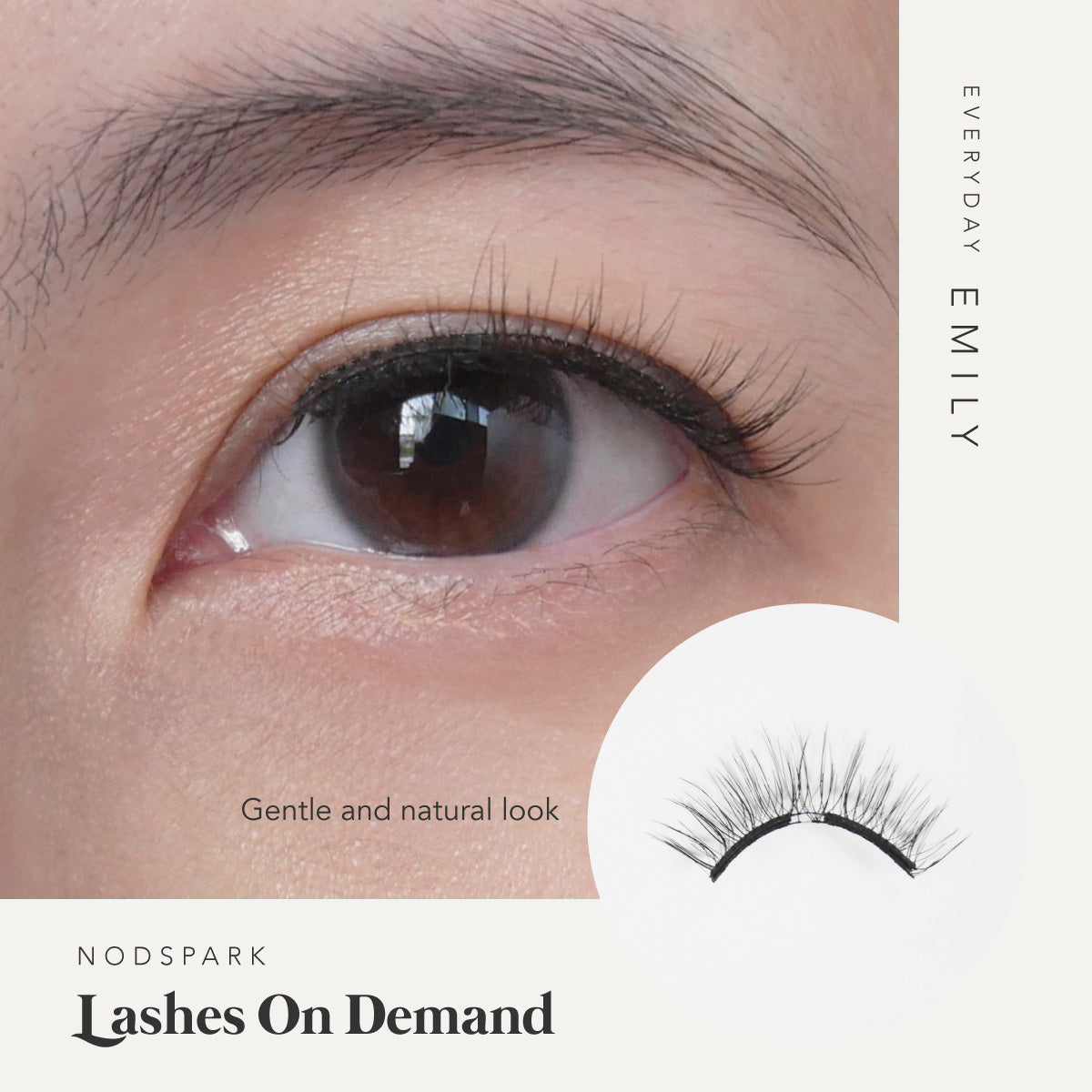 (Ala Carte) Everyday Emily Magnetic Lash Extensions – Nodspark