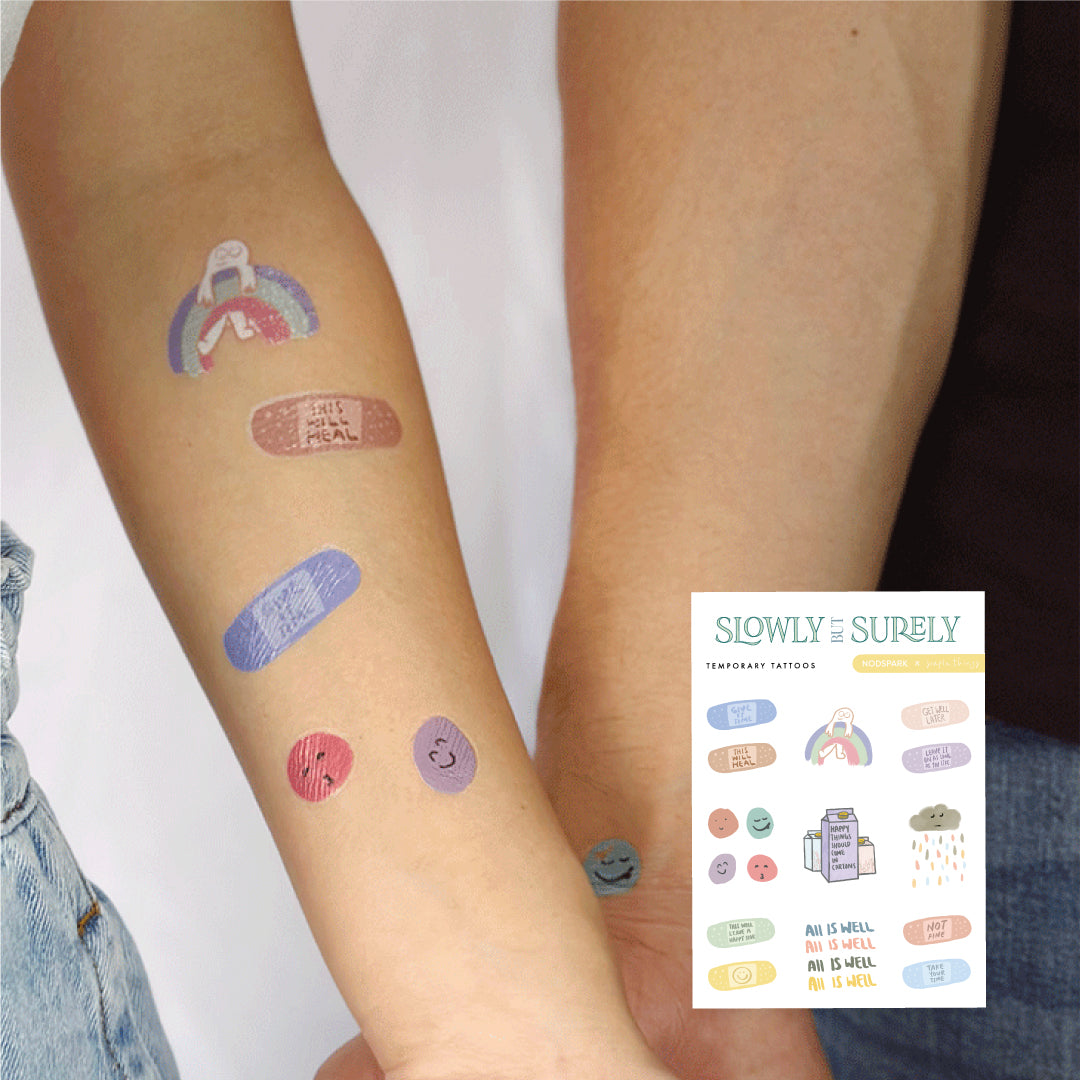 Makeup Swatch Tattoos